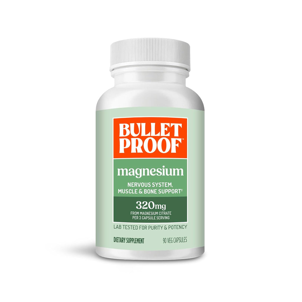Bulletproof magnesium capsules for relaxation