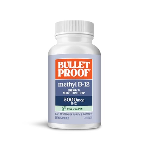 Bulletproof vitamin B12 lozenges for energy