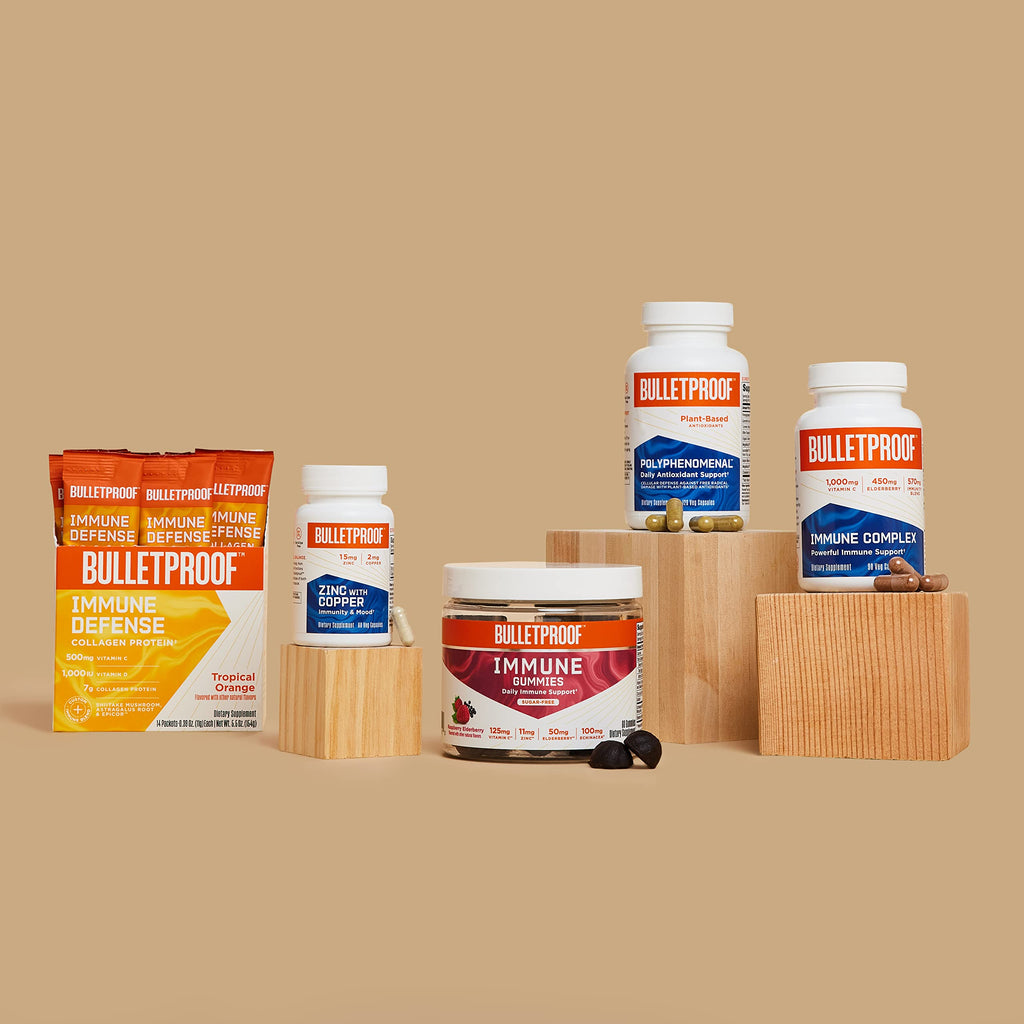 Bulletproof vitamin supplements for vitality