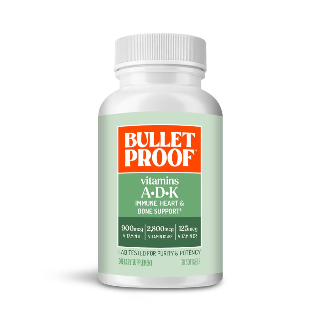 Bulletproof vitamins A-D-K softgels