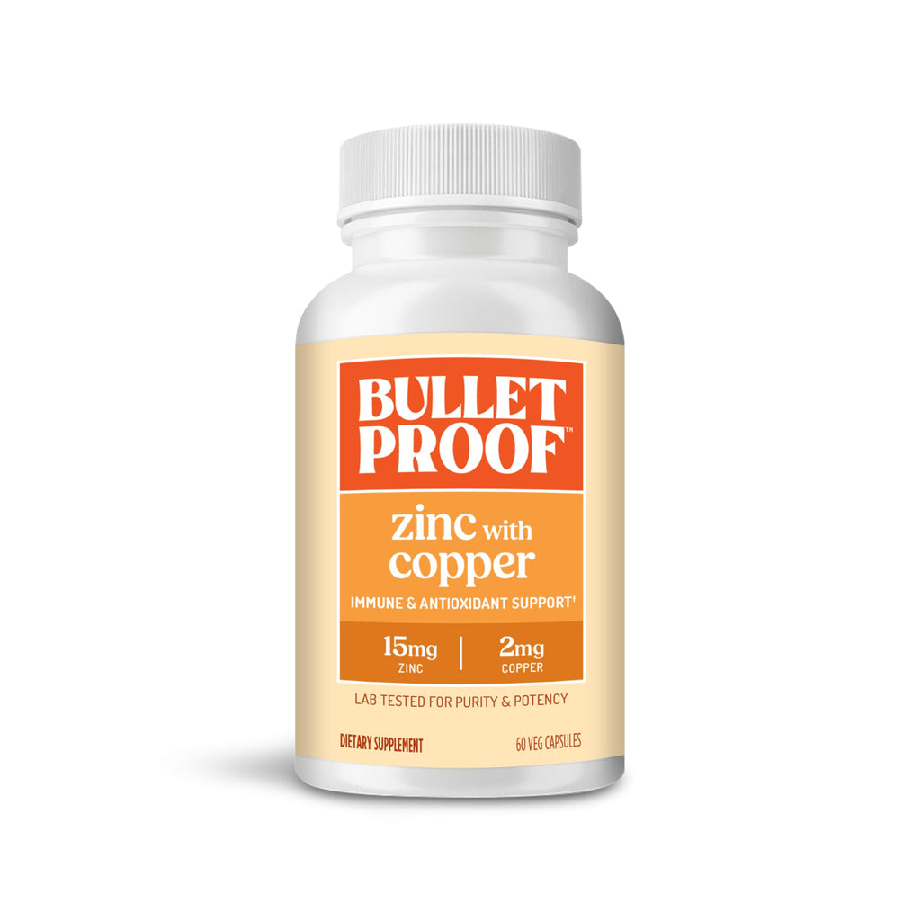 Bulletproof zinc capsules for immunity