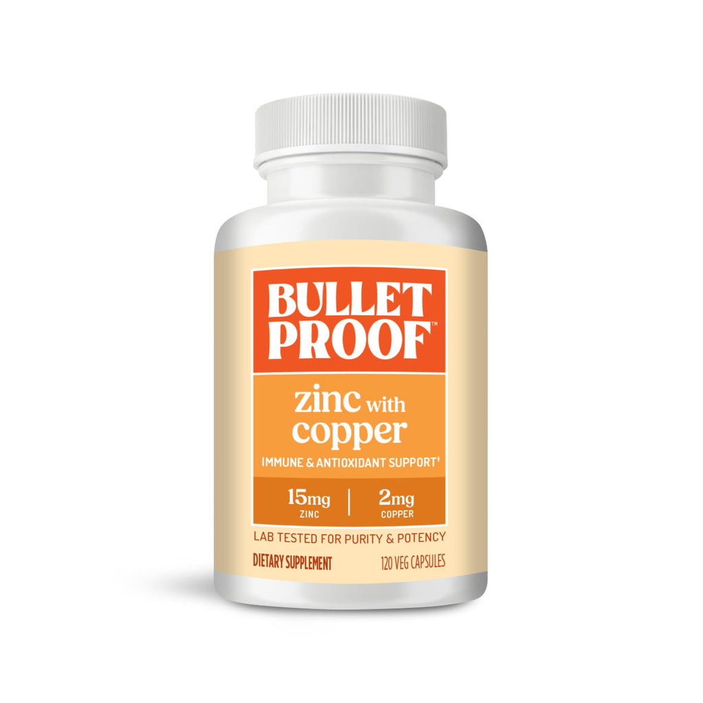 Bulletproof Zinc capsules for immunity