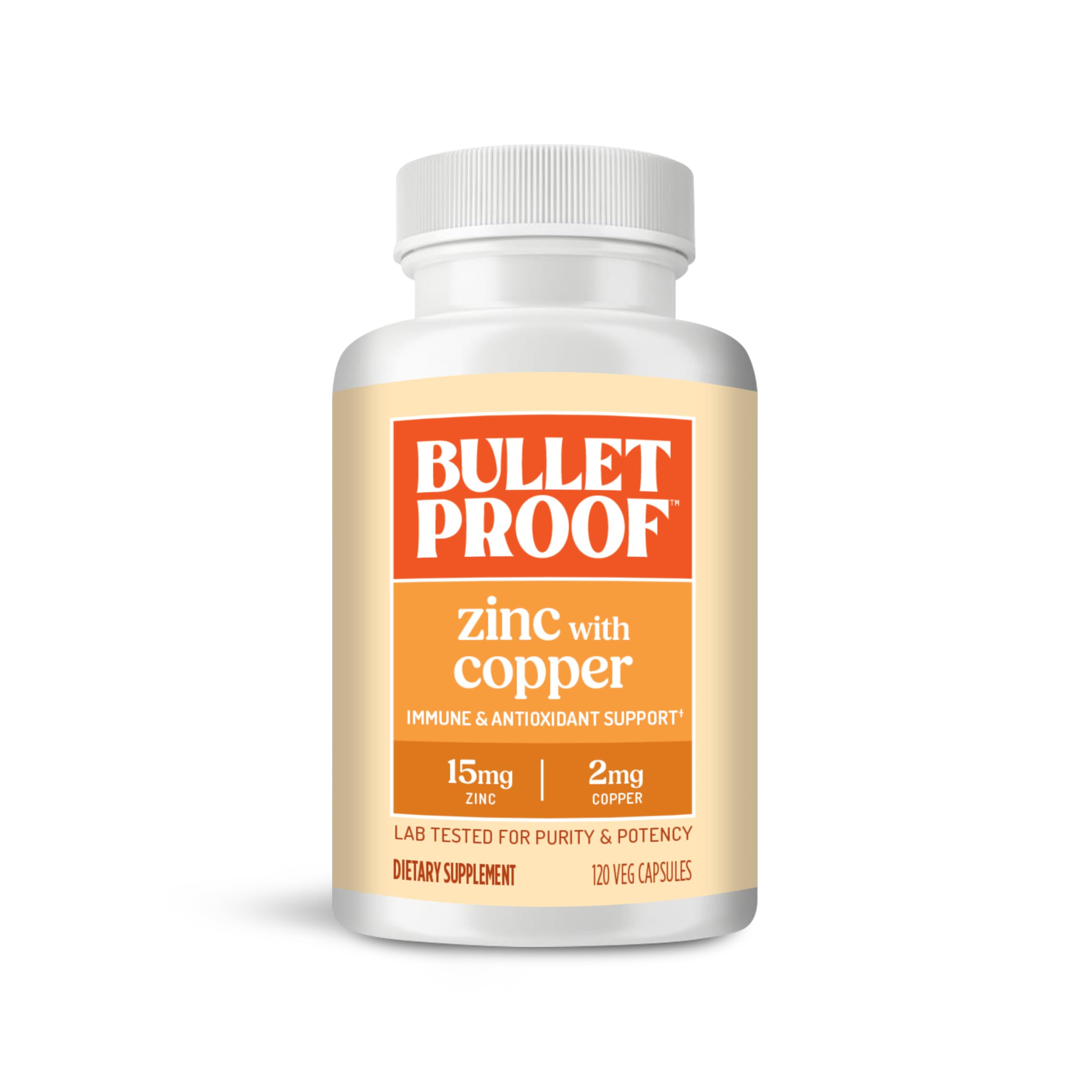 Bulletproof Zinc capsules for immunity