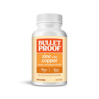 Bulletproof zinc with copper capsules