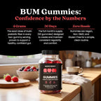 Bum gummies for healthy gut flora