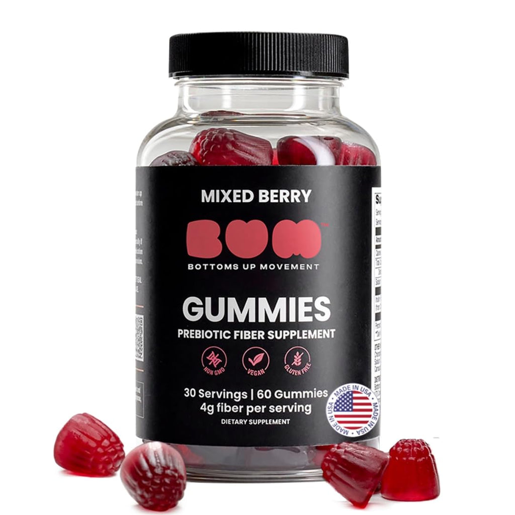 Bum prebiotic fiber gummies for digestion