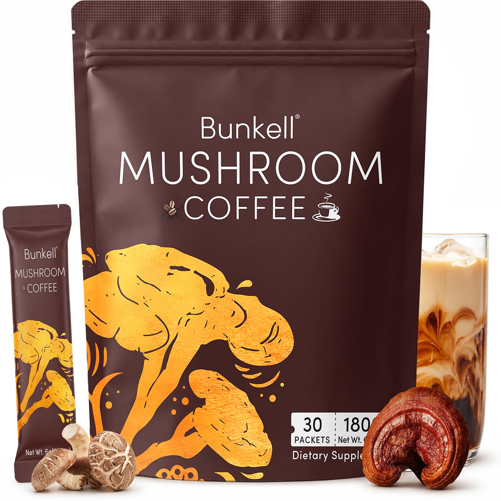 Bunkell mushroom coffee instant blend