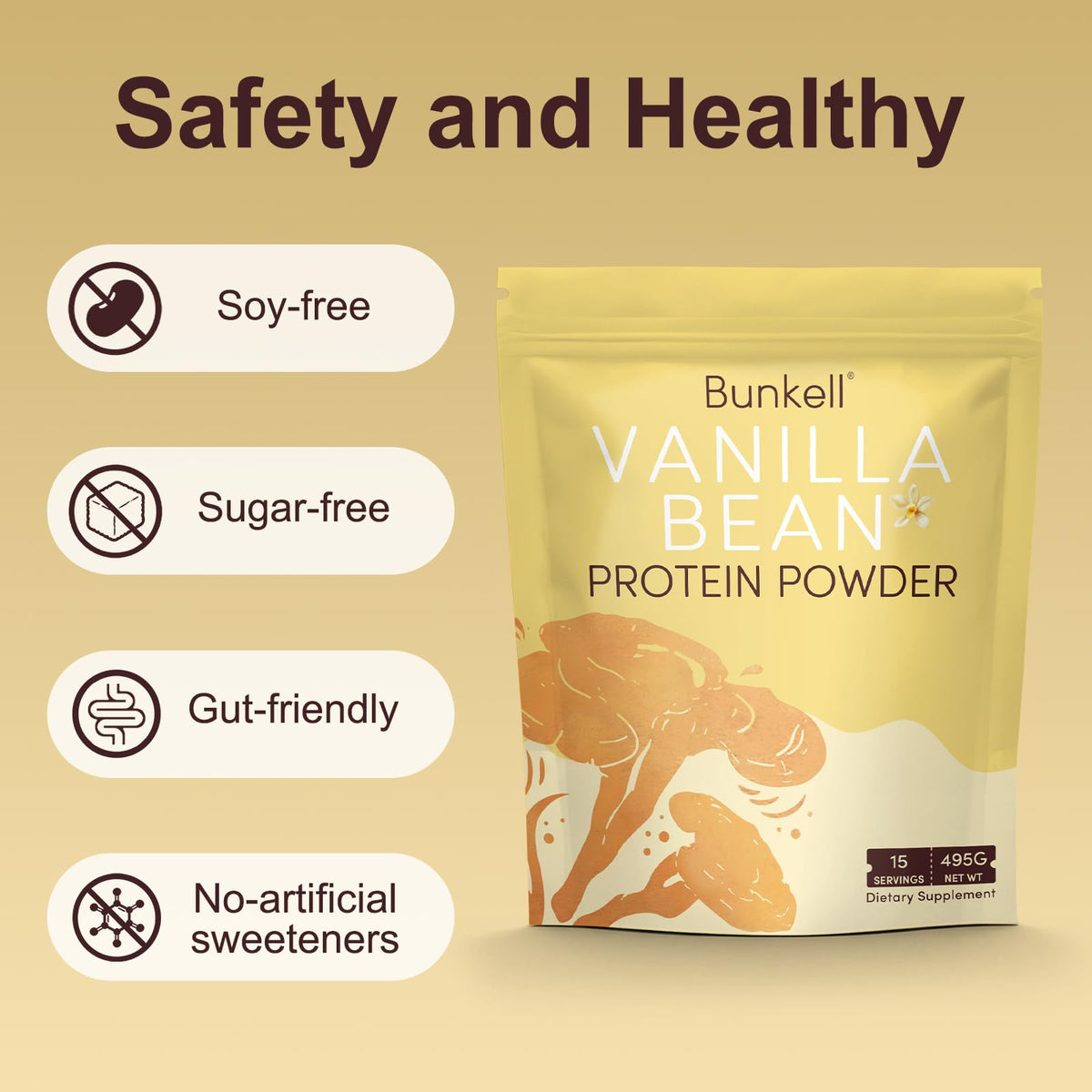 Bunkell protein for healthy lifestyle