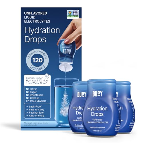Buoy electrolyte drops for hydration