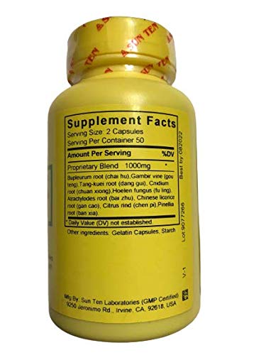 Bupleurum Citrus Pinellia capsules for daily health