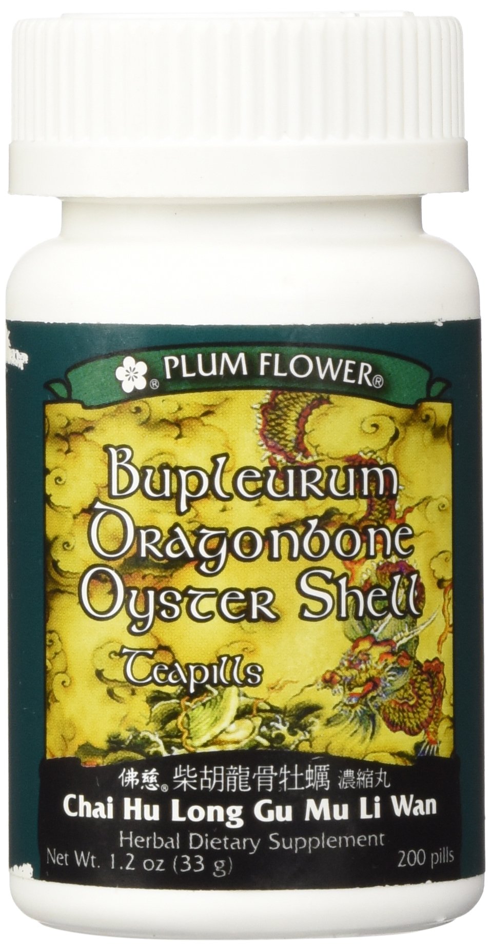 Bupleurum Dragonbone Oystershell herbal supplements