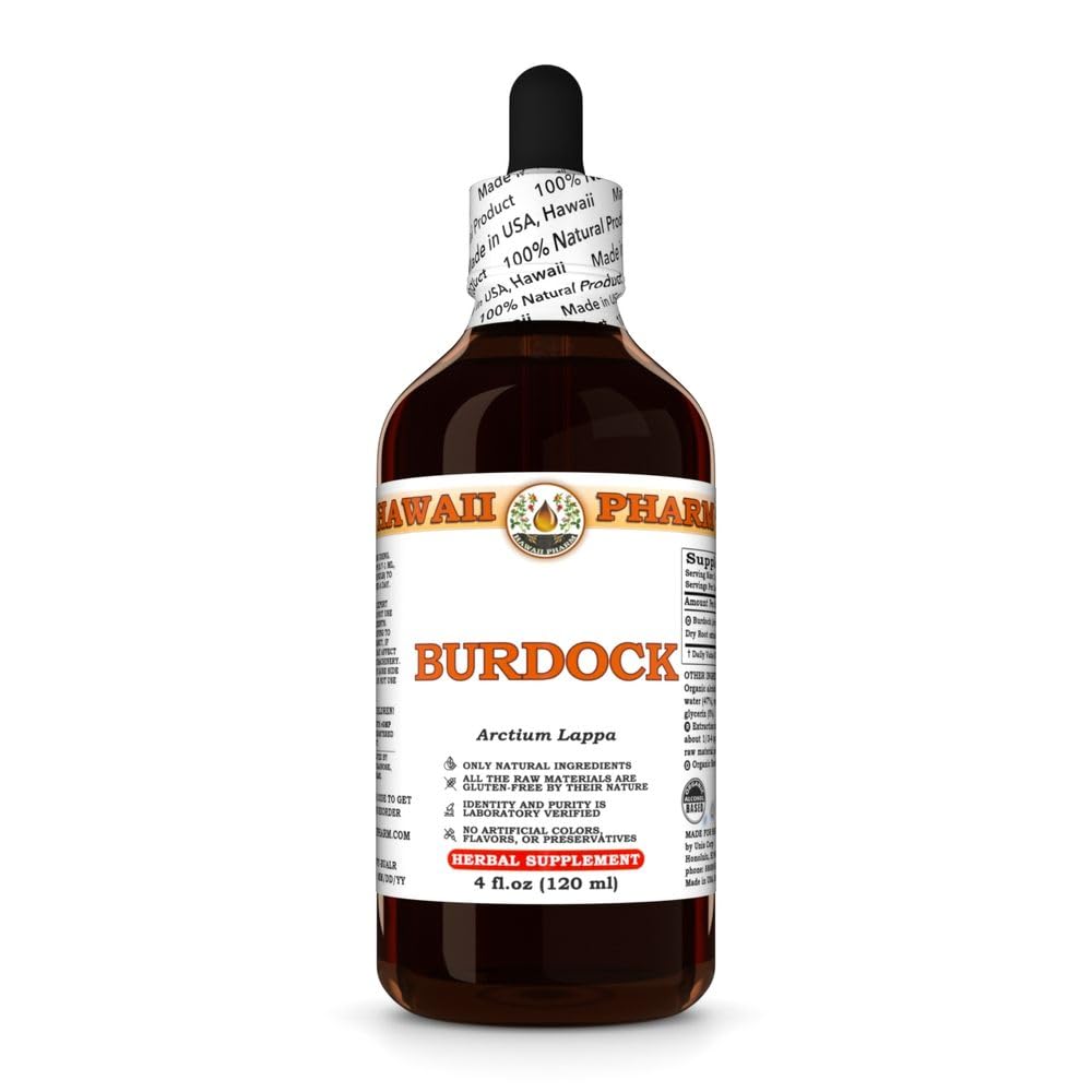 burdock dry root tincture benefits