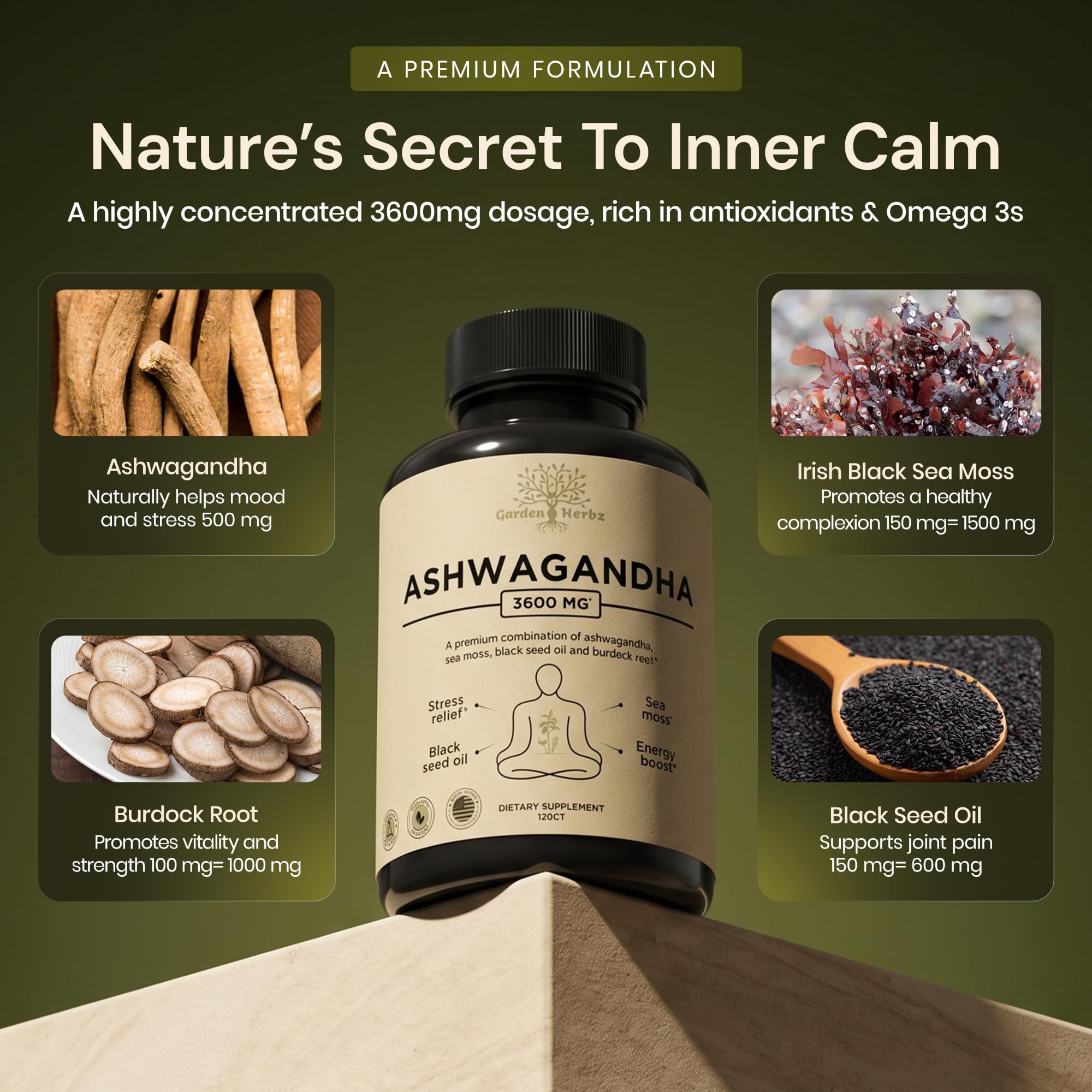 burdock root and ashwagandha combination