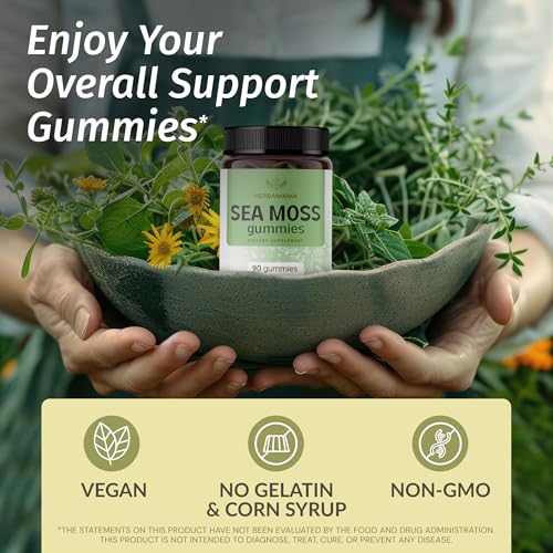 Burdock root benefits in sea moss gummies