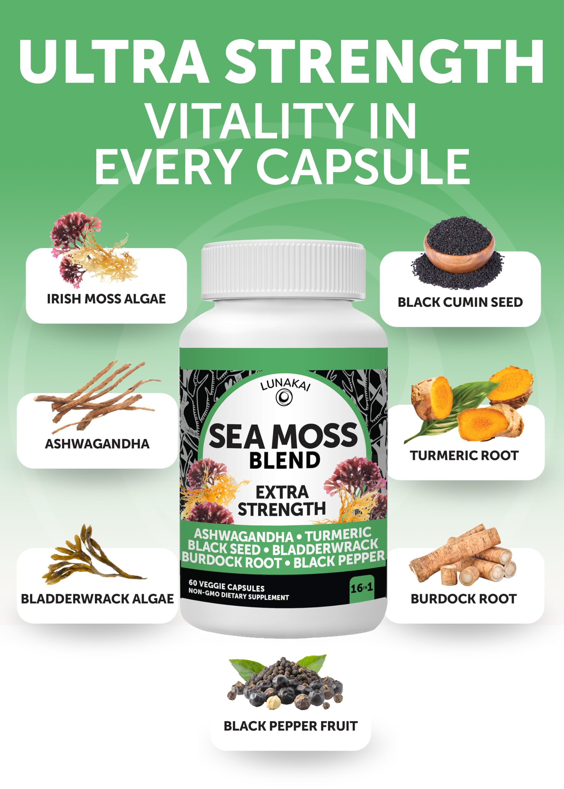 Burdock root capsules for detox support