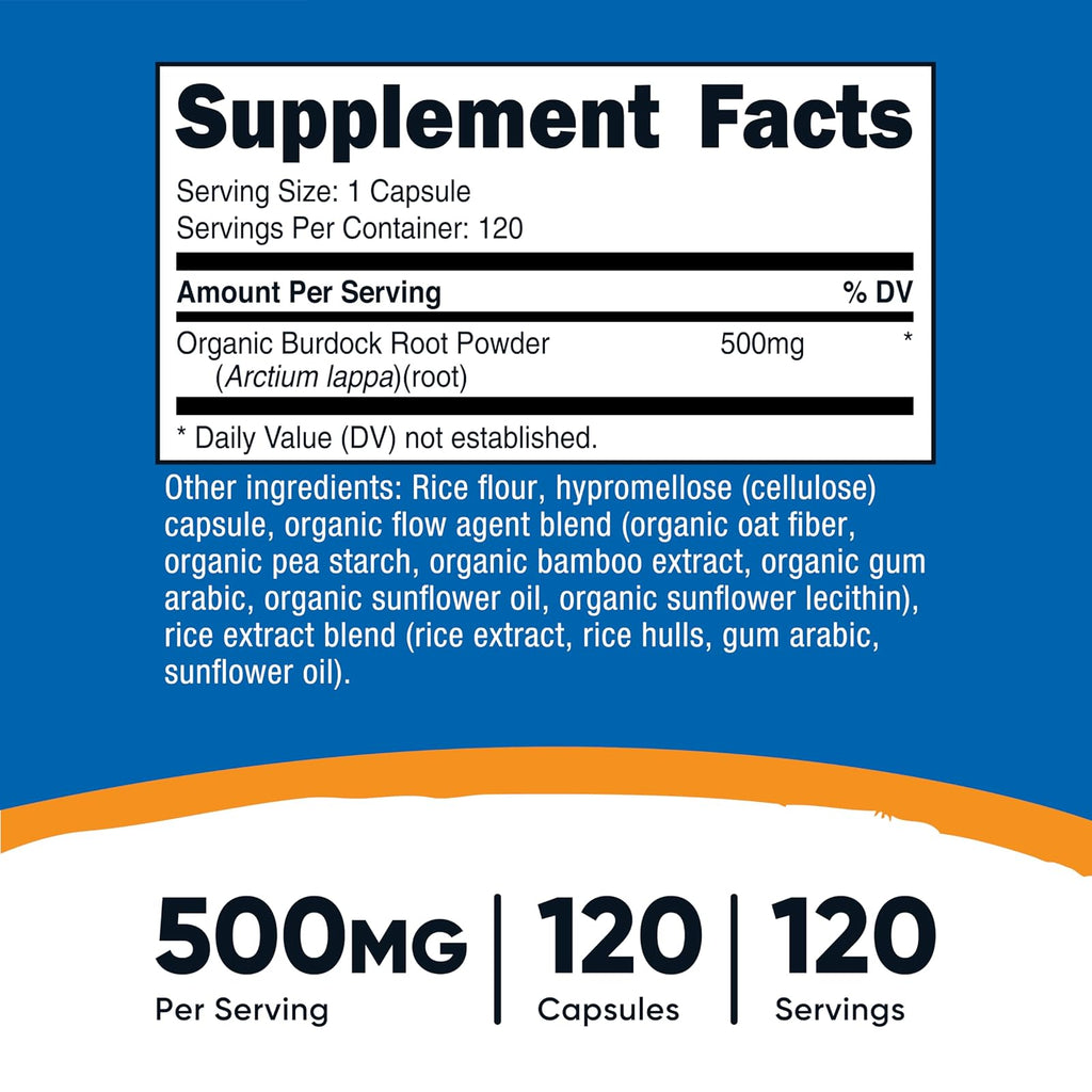 burdock root capsules for detox