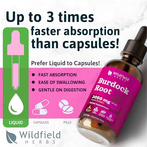 Burdock root extract for detox