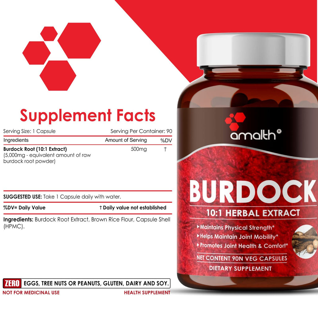 Burdock root extract for digestion
