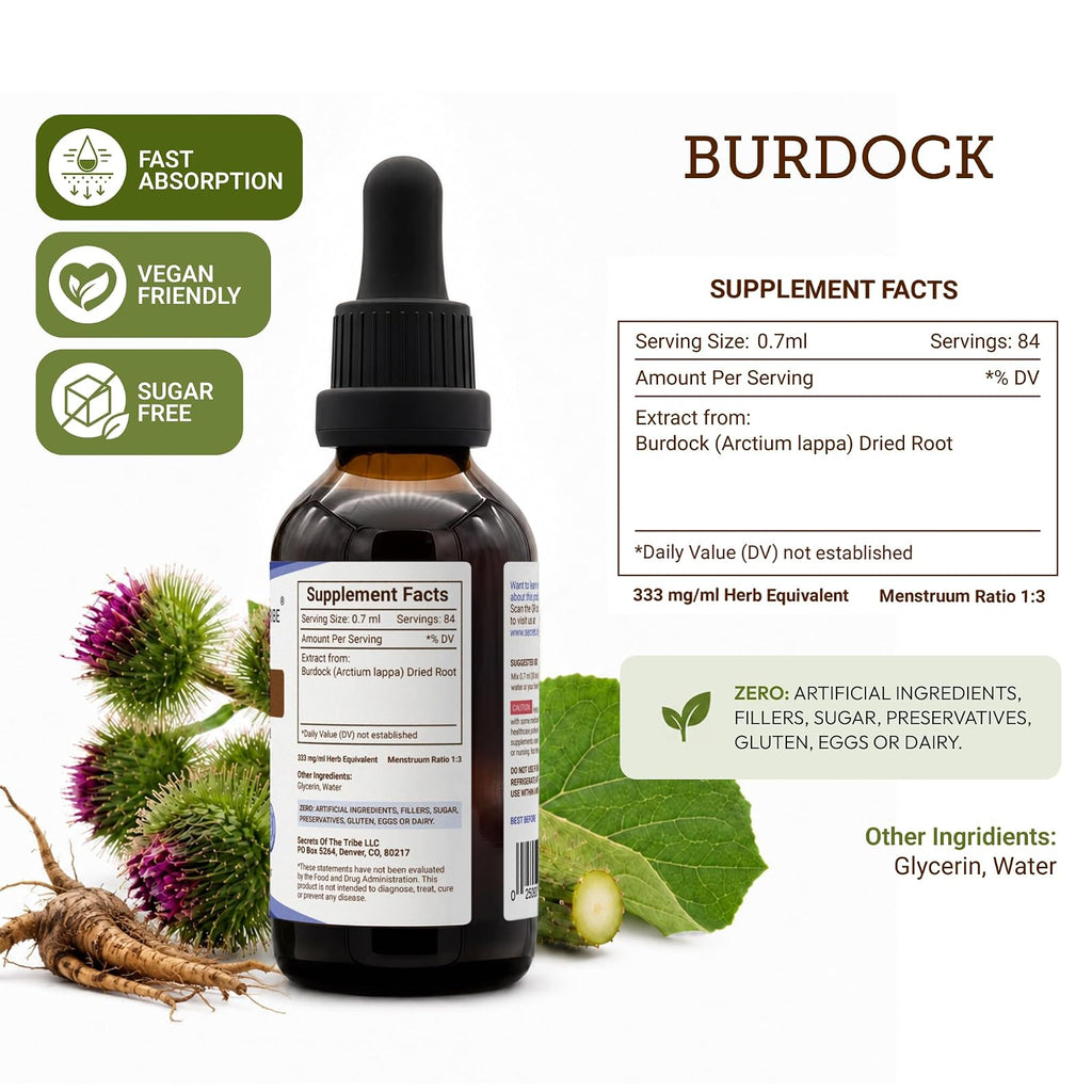 burdock root for detox support