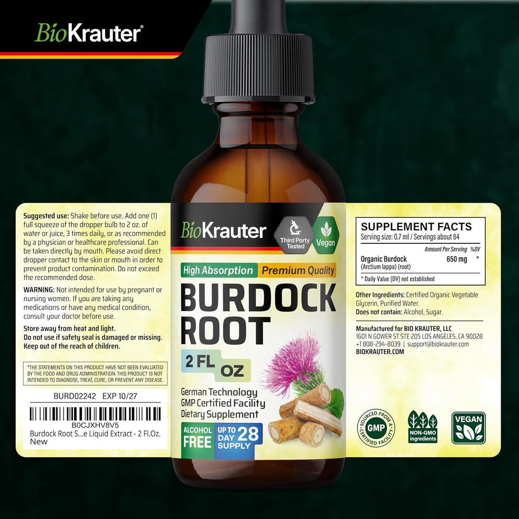burdock root for digestive health