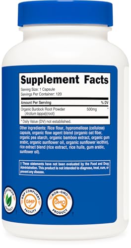 Burdock Root for skin health support