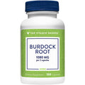 burdock root herbal supplement capsules