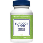 burdock root herbal supplement capsules