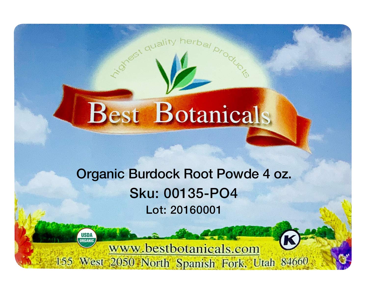 burdock root powder for digestive support