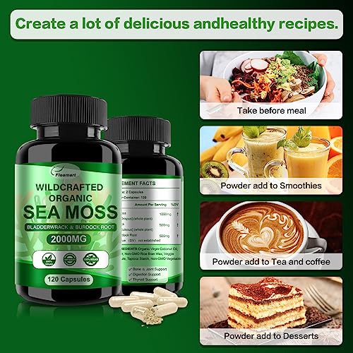 burdock root sea moss supplement