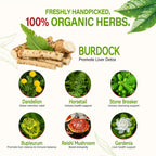 Burdock Root tea for detox