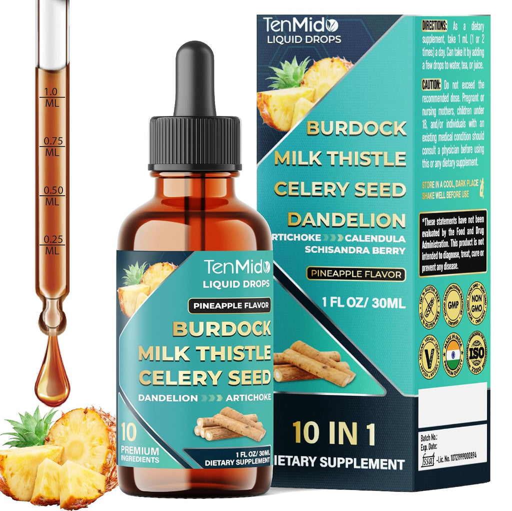 Burdock root tincture for wellness