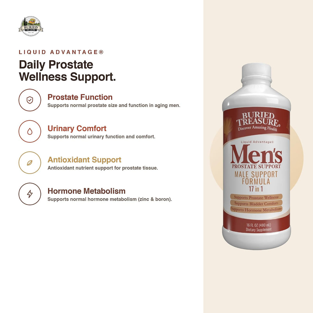 Buried Treasure prostate support benefits