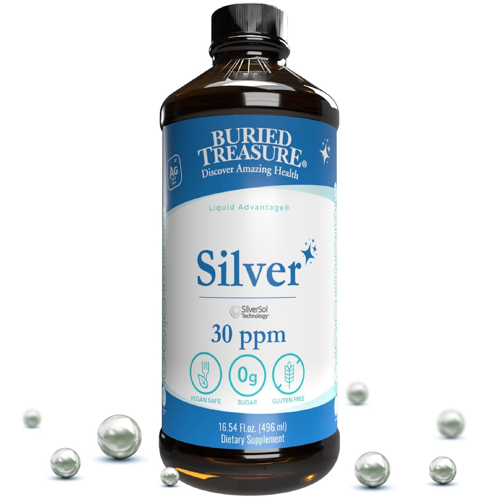 Buried Treasure purified silver liquid benefits