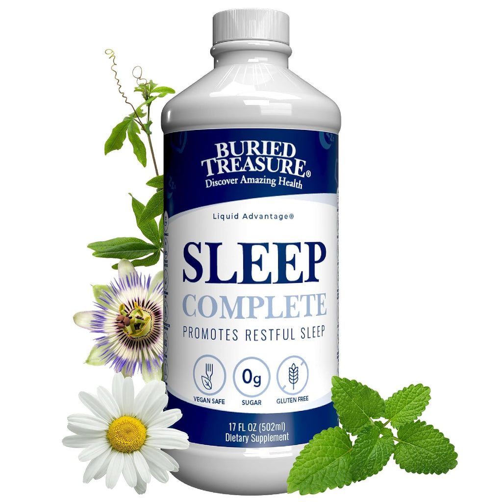 Buried Treasure Sleep Complete herbal supplement