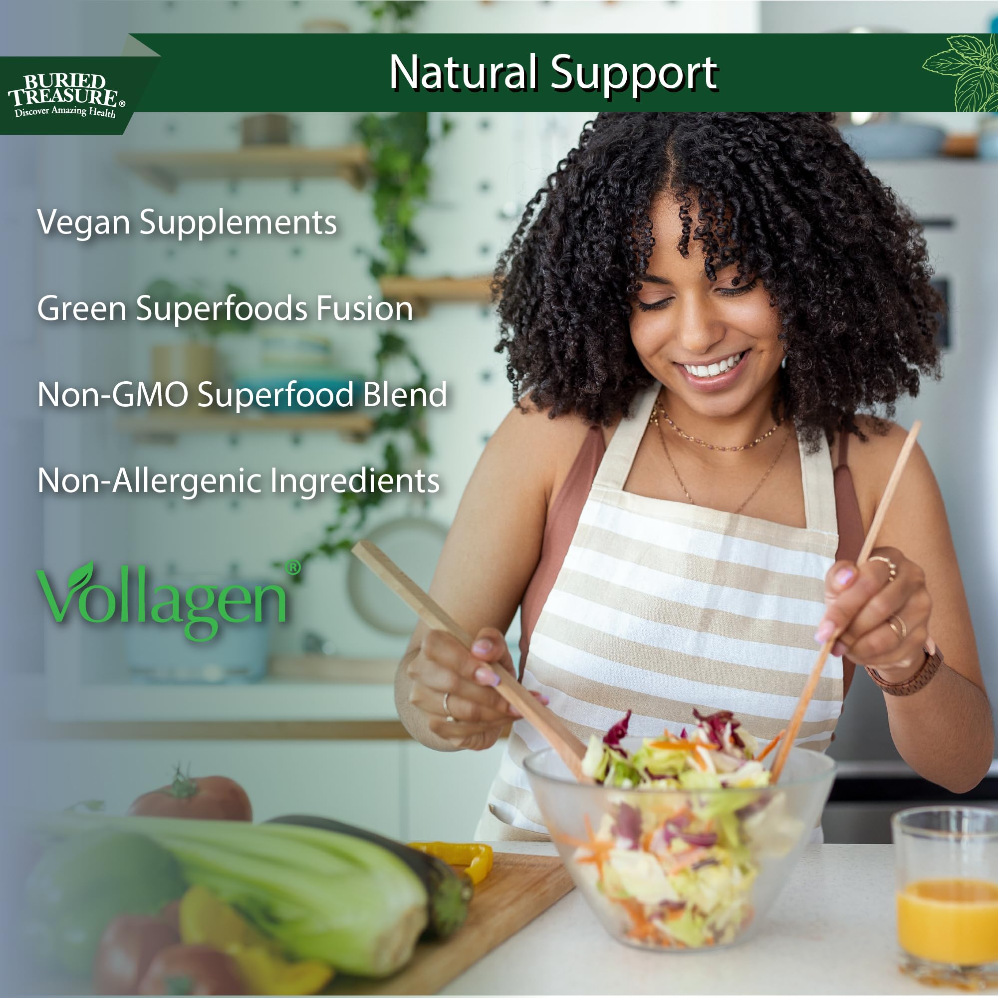 Buried Treasure spirulina health drink