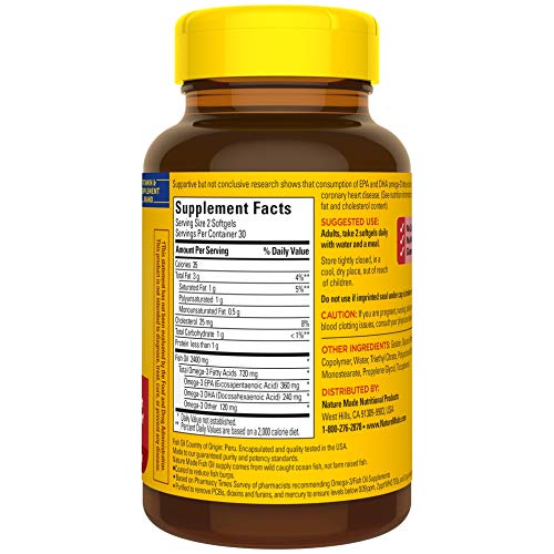Burp-Less fish oil for wellness