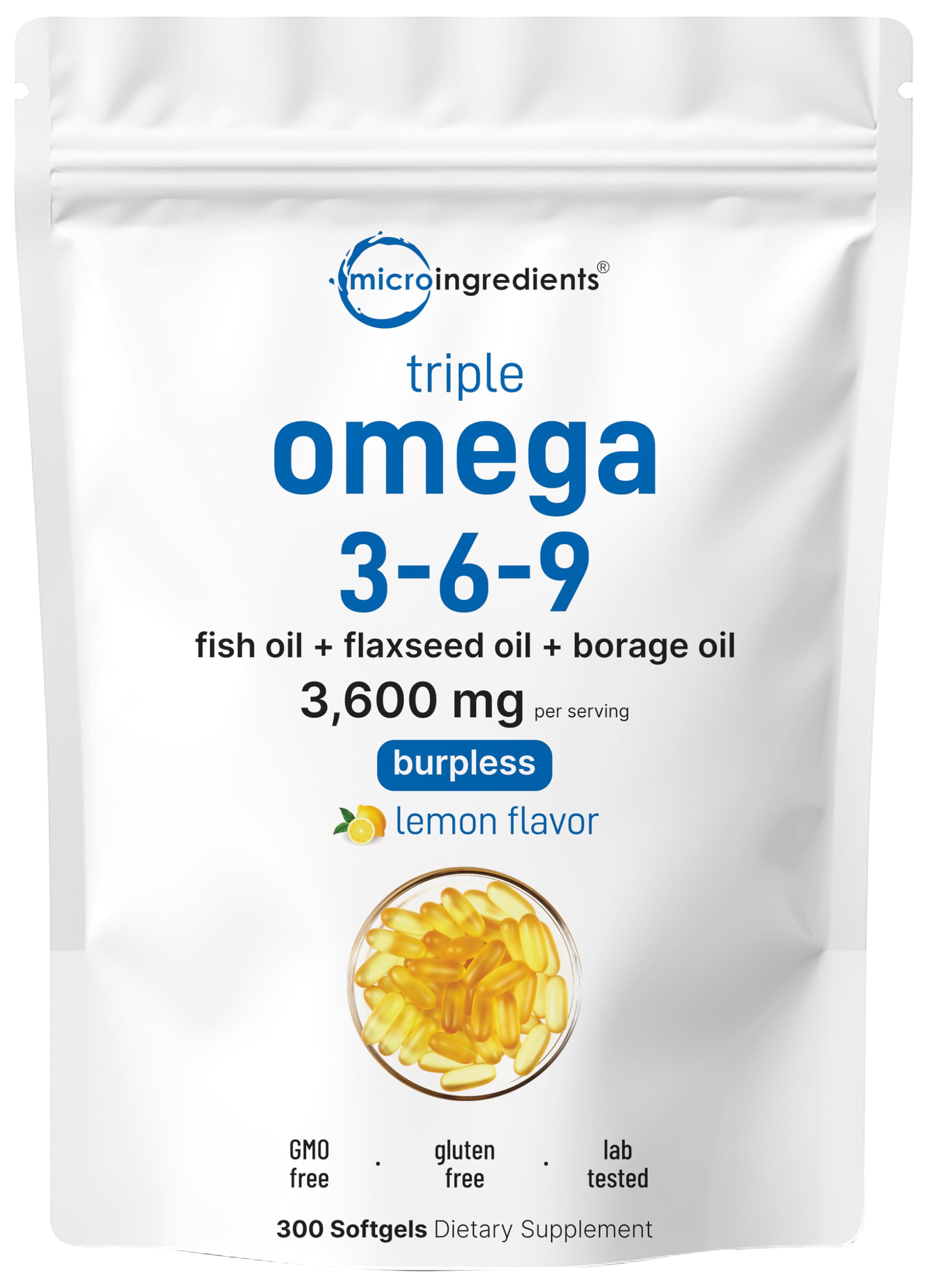 burpless omega 3-6-9 with lemon flavour