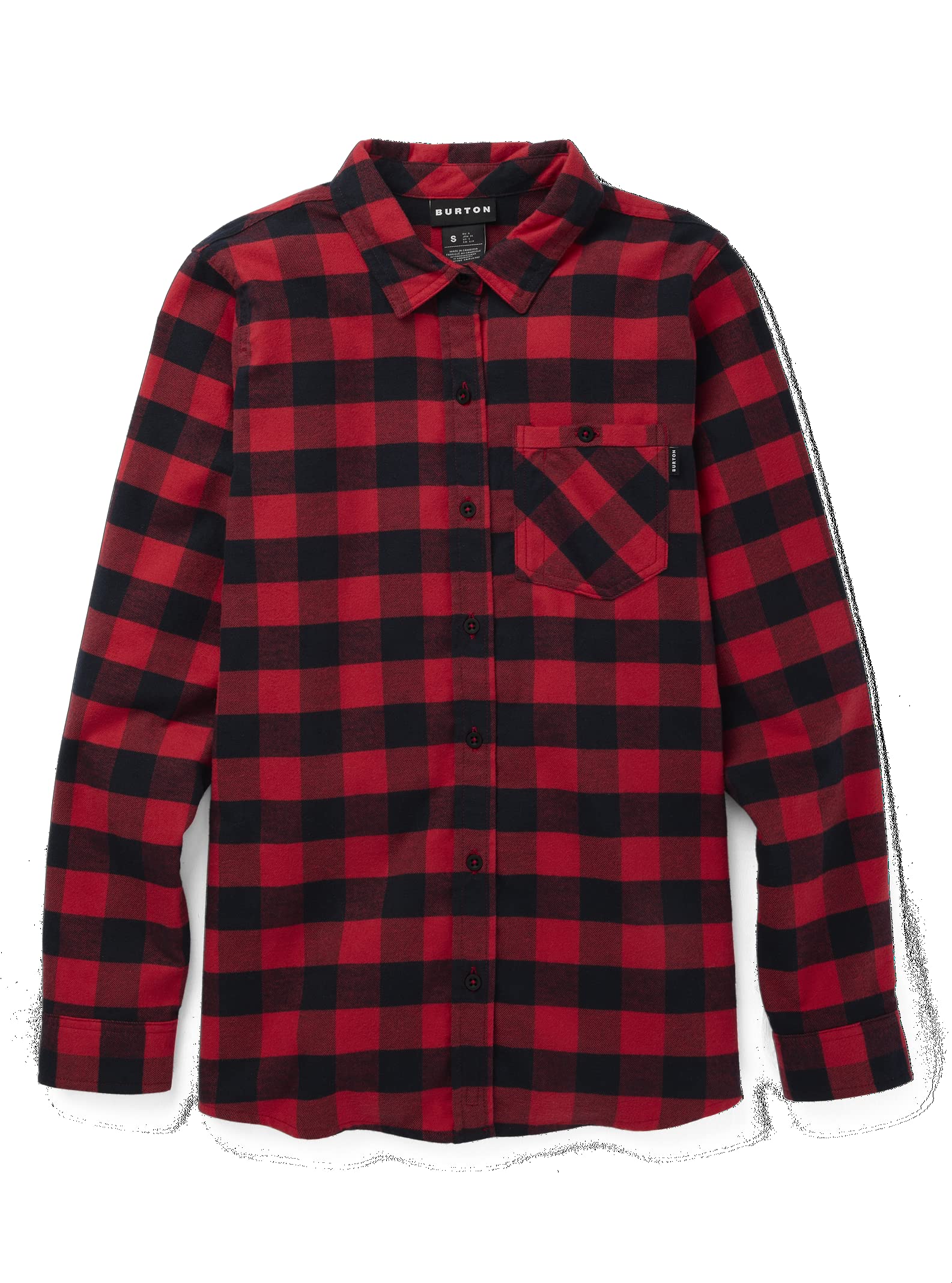 Burton women's flannel blouse for casual style