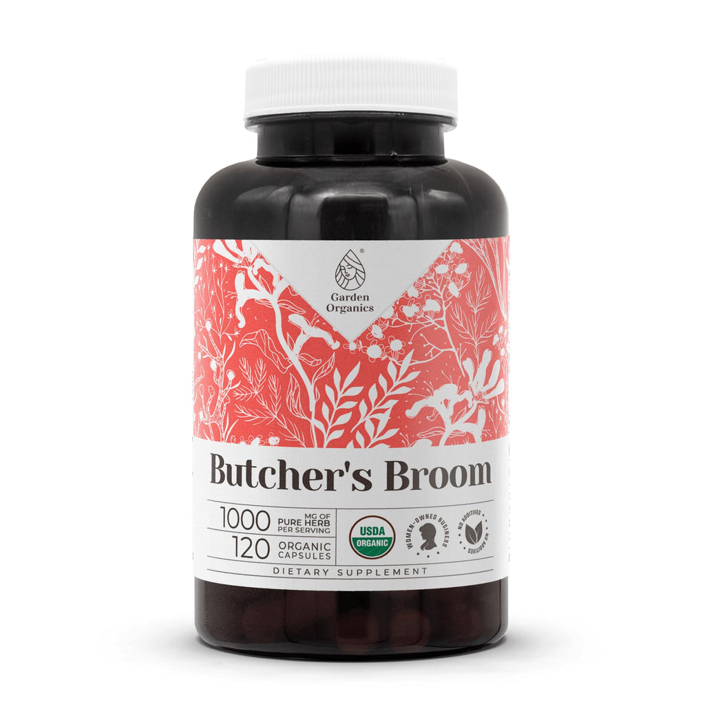 Butcher's Broom circulatory support capsules