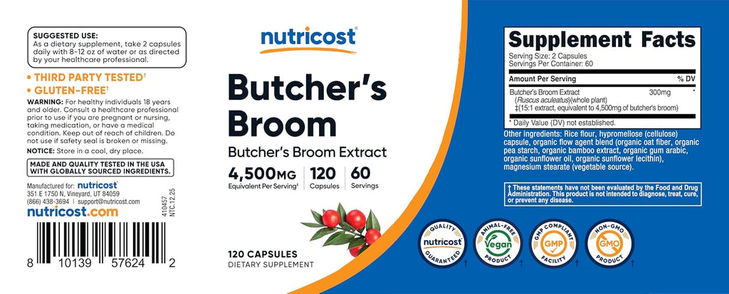 Butcher's Broom for overall wellness