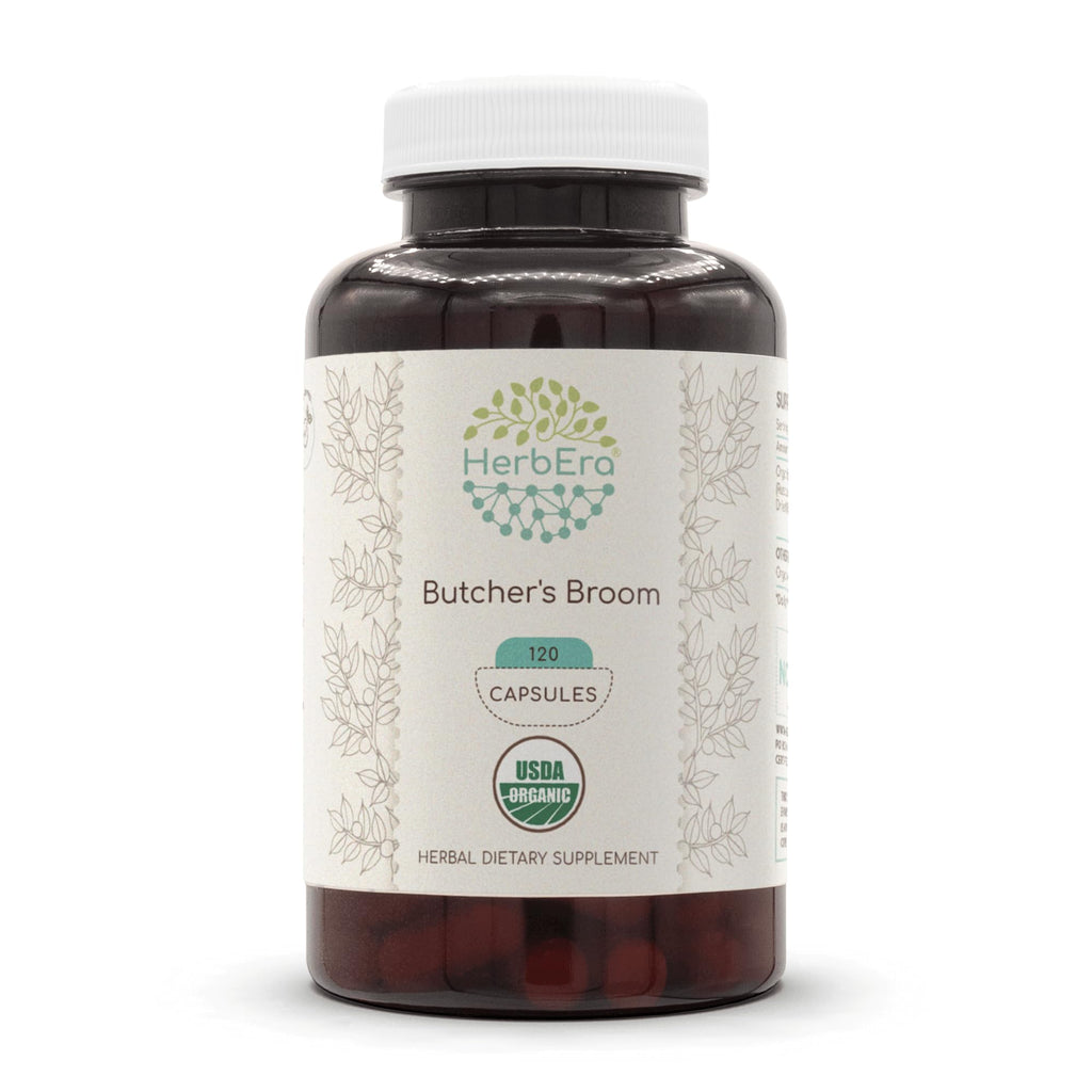 Butcher's Broom Root capsules for circulation