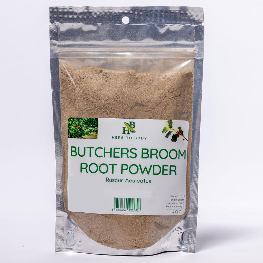 Butcher's broom root powder benefits