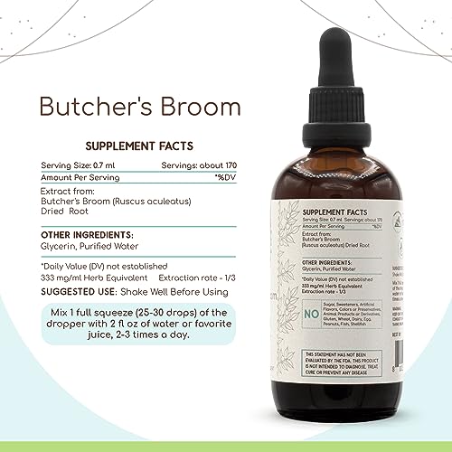Butcher's Broom tincture for vitality