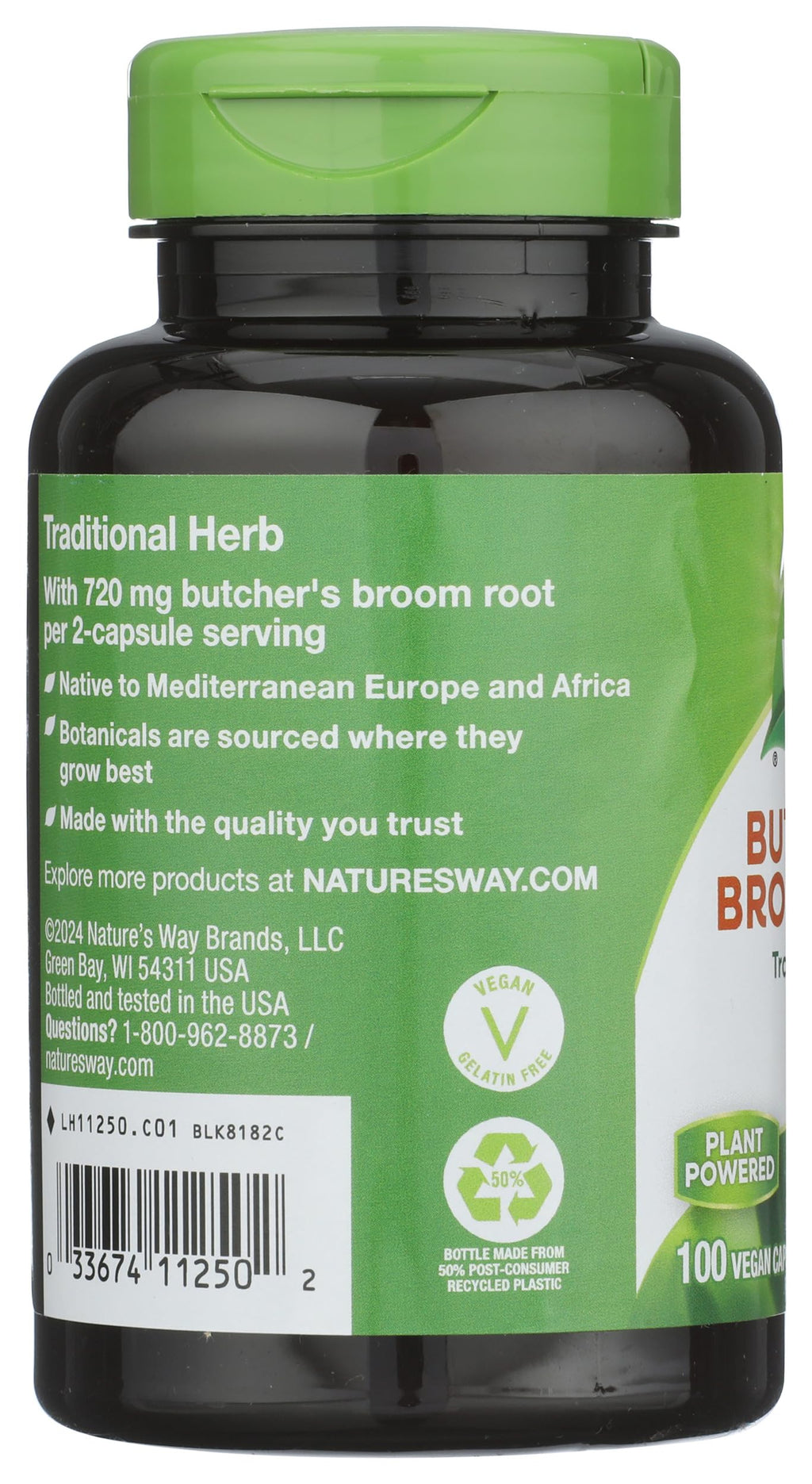 Butchers Broom capsules for everyday health