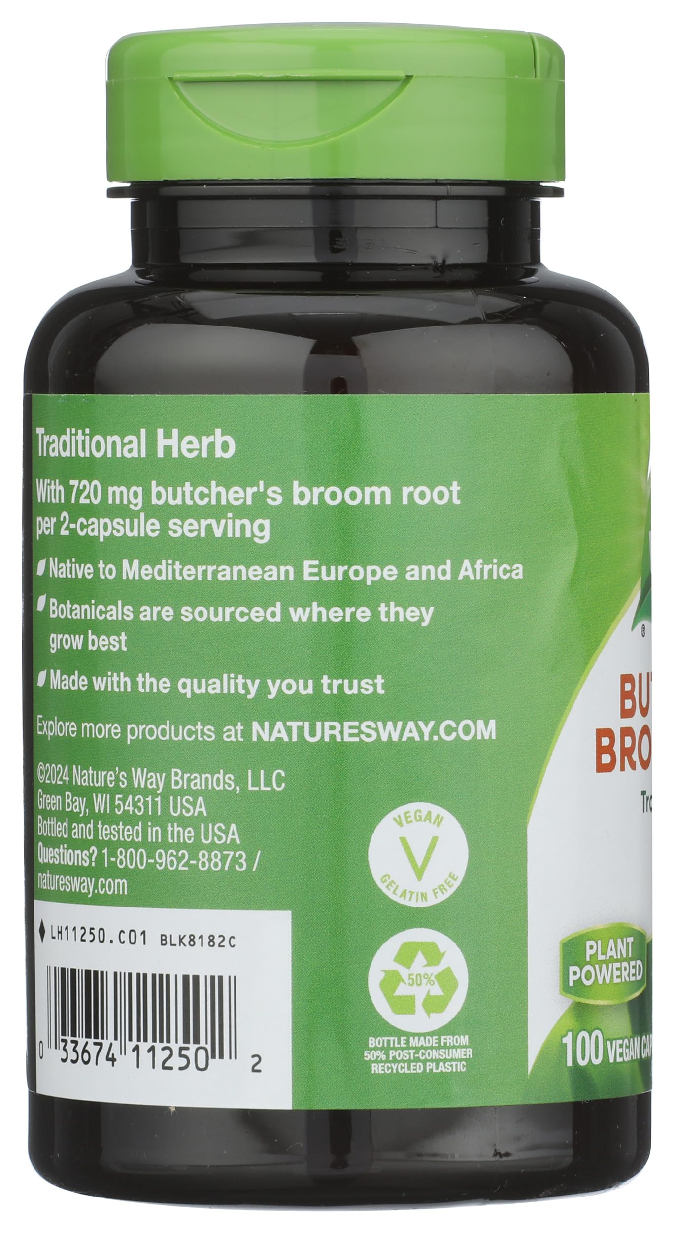 Butchers Broom capsules for everyday health