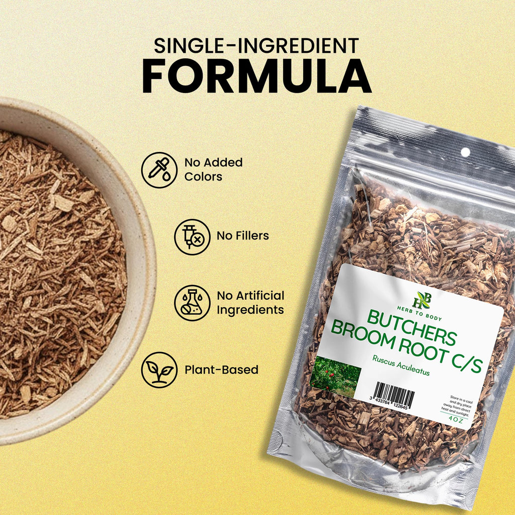 Butchers Broom root for vitality
