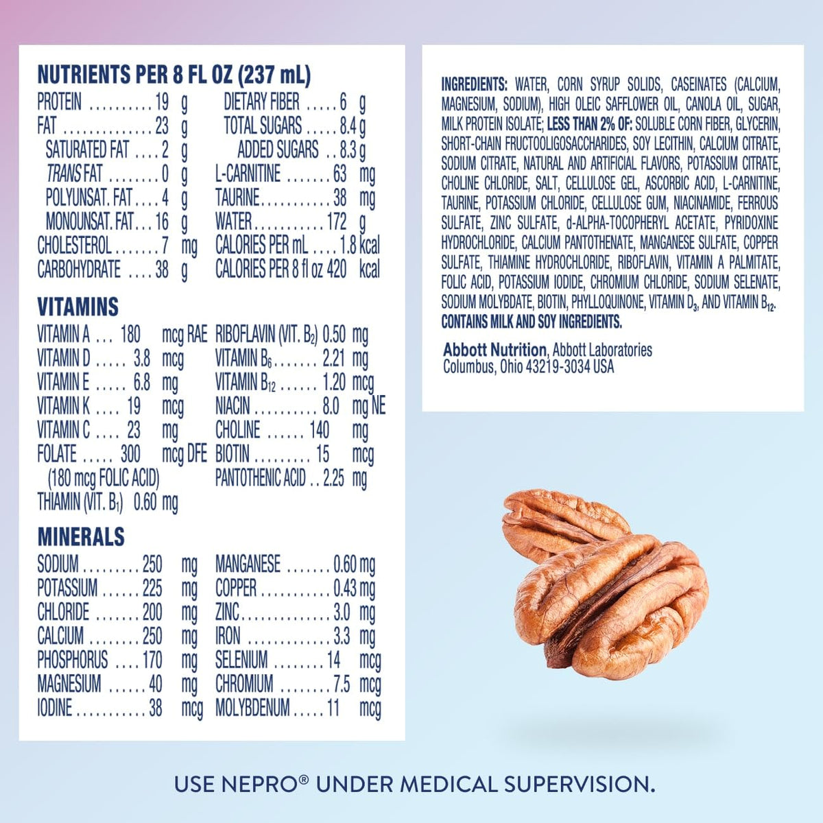 butter pecan flavour protein nutrition