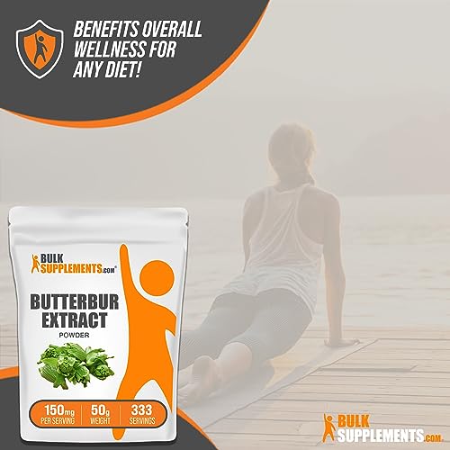 Butterbur powder for overall vitality