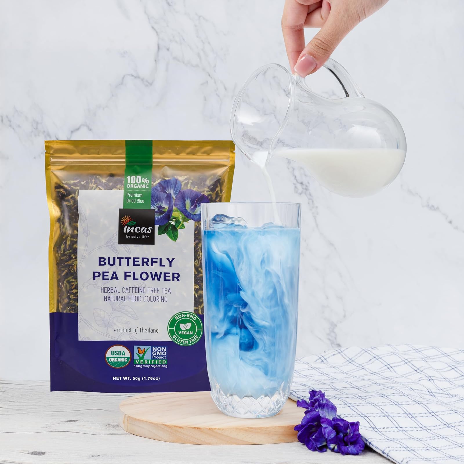 butterfly pea flower for relaxation