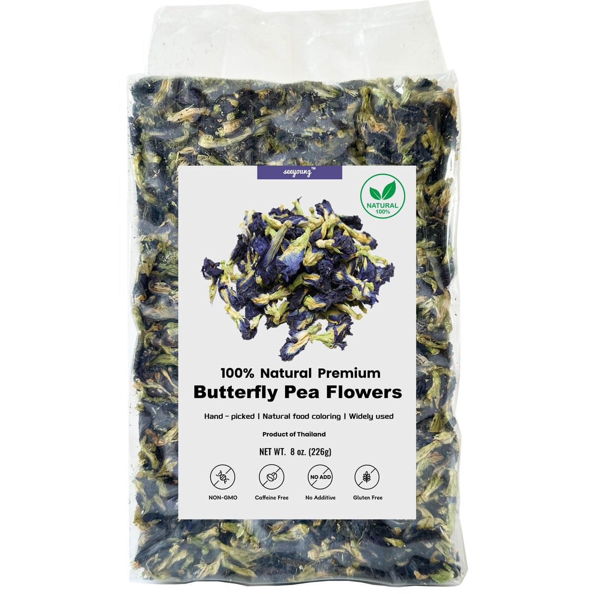 butterfly pea flower herbal tea